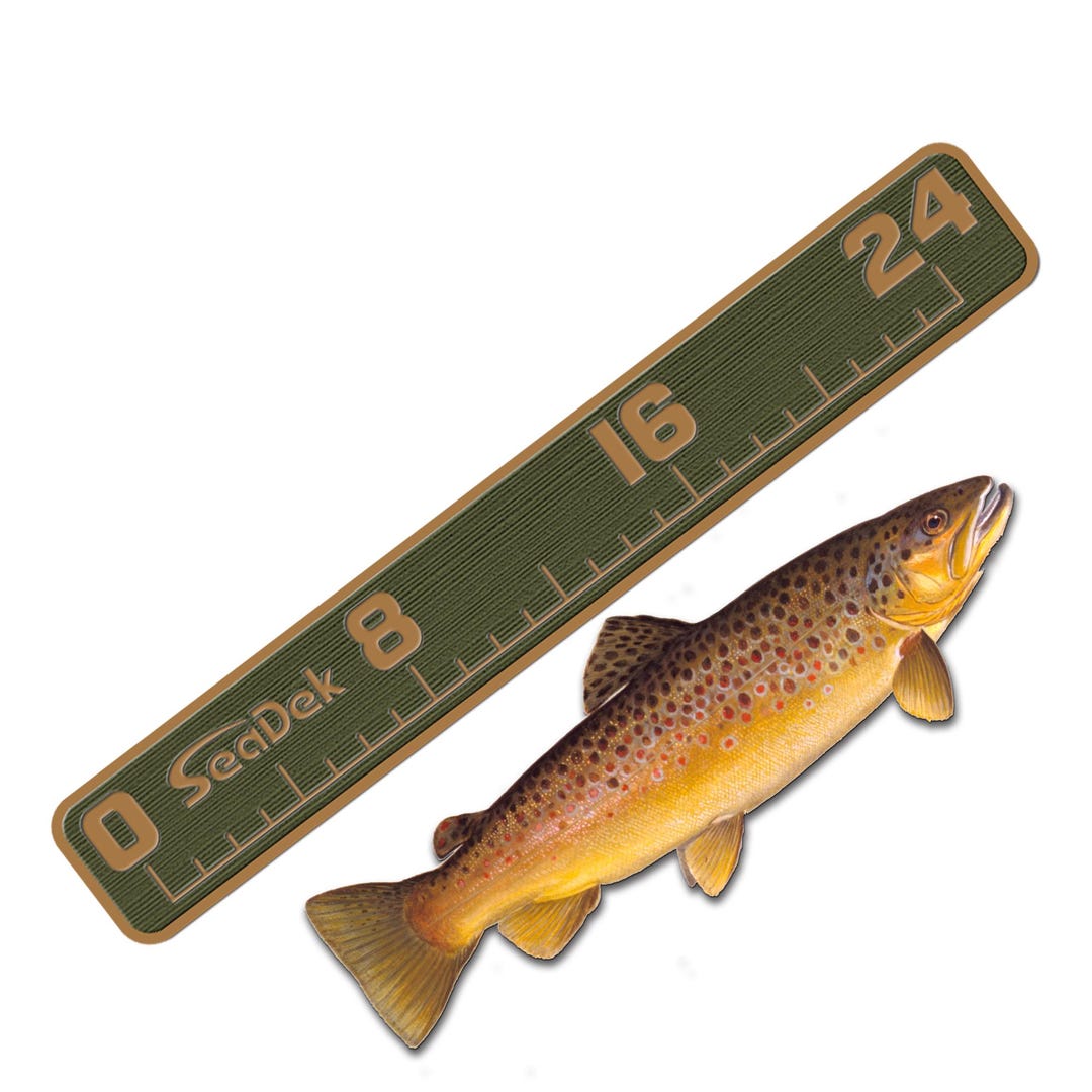 Seadek 24" Fish Ruler - Marine EVA Foam - Strong Stick Adhesive - Non ...