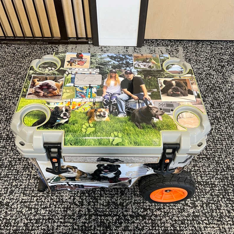 Custom Cooler Vinyl Wrap Skin Decal Sticker Fits YETI Cooler - Etsy