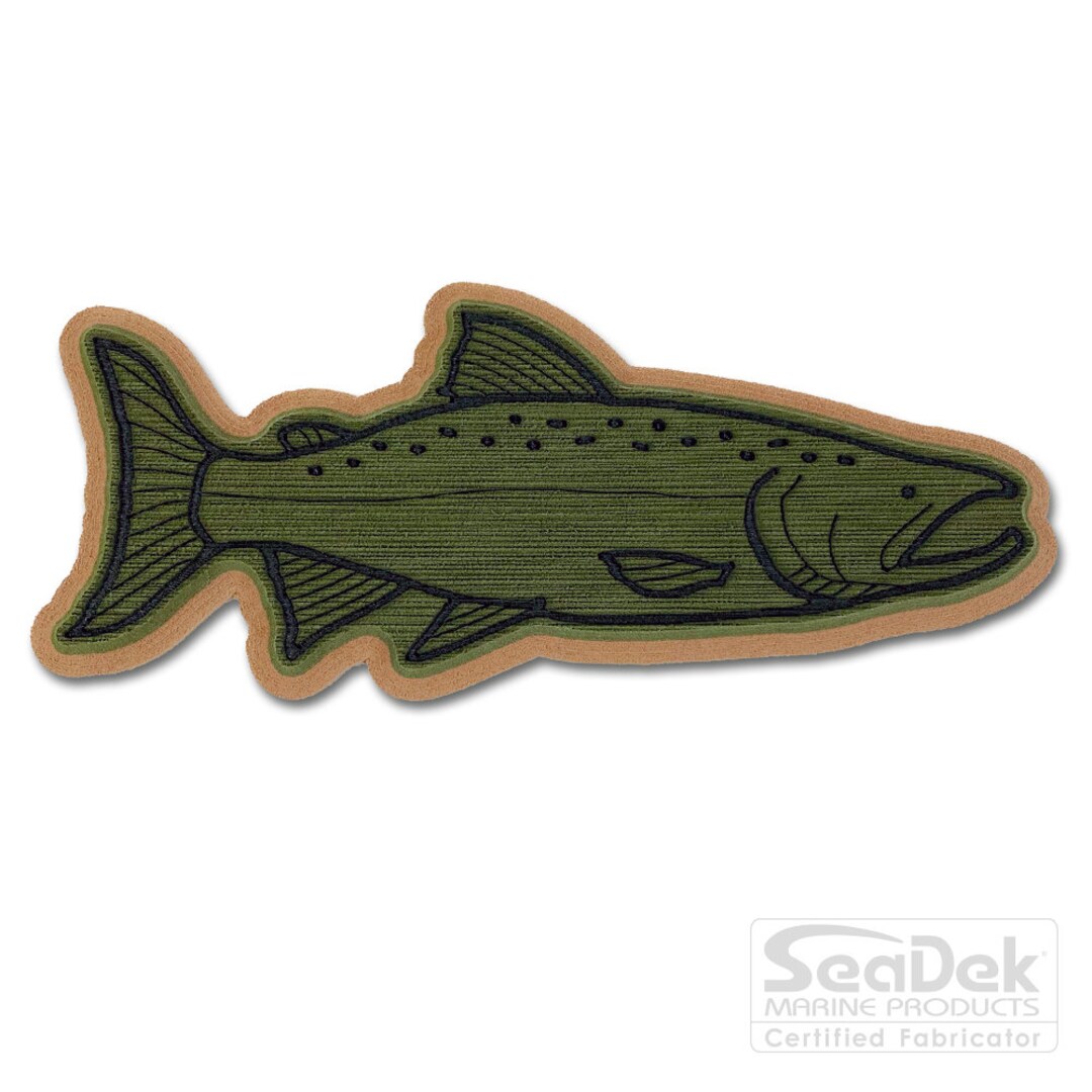 Chinook Fish Car Truck Window Bumper 3D Seadek Decal Sticker - Etsy