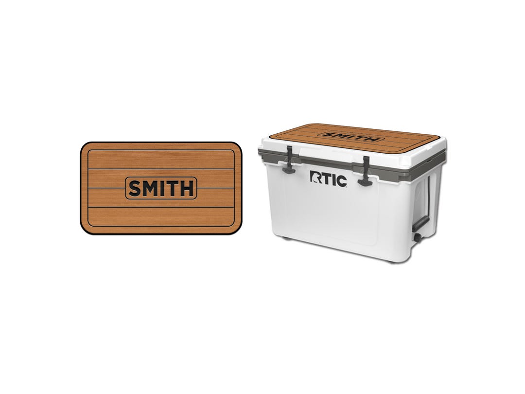 Personalized Gift - RTIC 52 QT No Wheels Seadek Cooler Pad Top Comfort ...