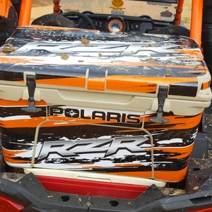 Custom Cooler Vinyl Wrap Skin Decal Fits YETI Roadie 24 cooler Not Included Personalized Gift ...