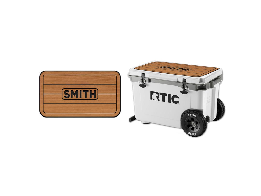 Personalized Gift - RTIC 52 QT Wheeled Seadek Cooler Pad Top Comfort ...