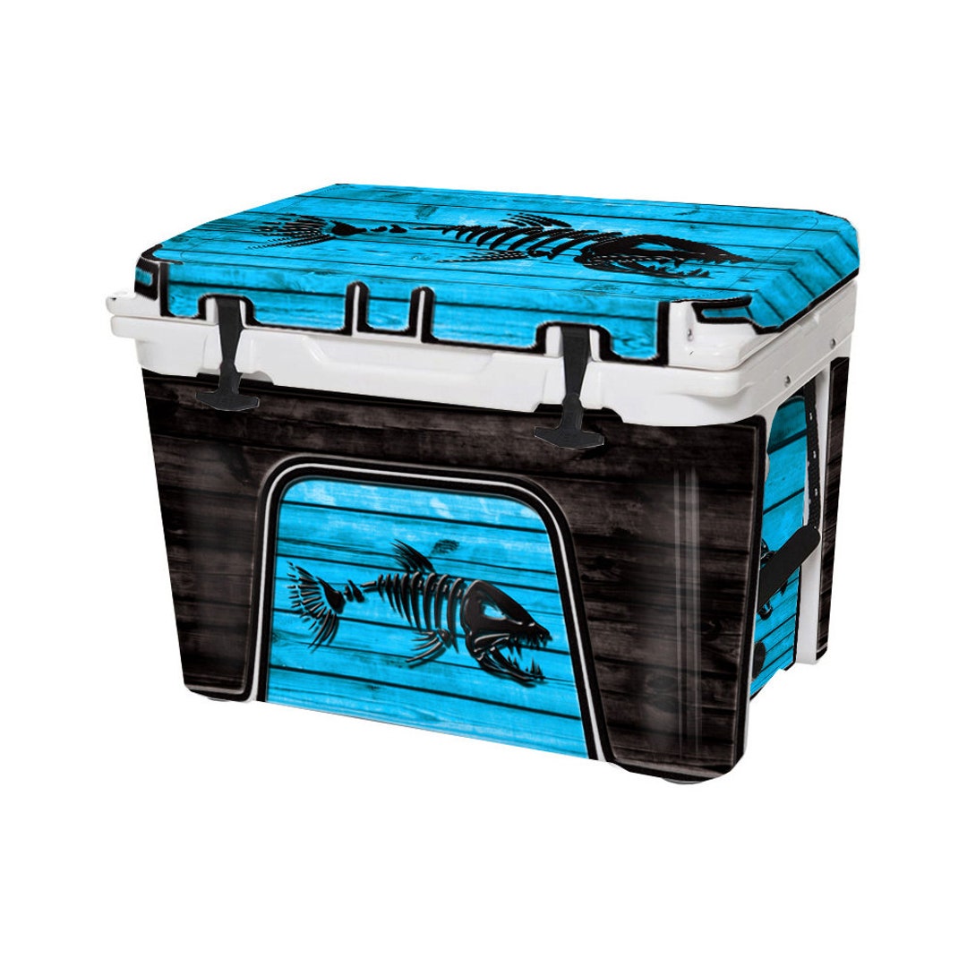 Custom Cooler Vinyl Wrap Skin Decal Fits YETI Roadie 60 Wheeled cooler ...