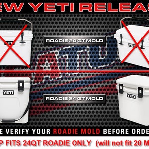 Custom Cooler Vinyl Wrap Skin Decal Fits YETI Roadie 24 cooler Not Included Personalized Gift ...