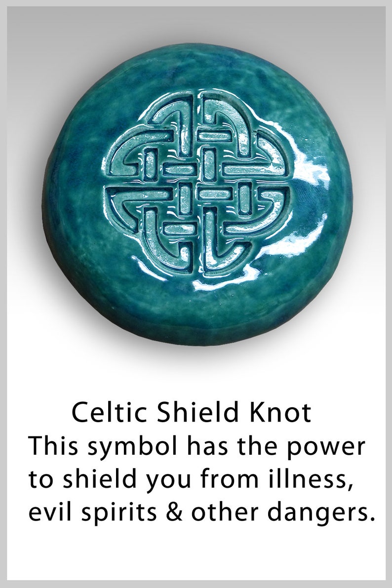 Celtic Gifts Protection Symbol Celtic Shield Knot Protects - Etsy