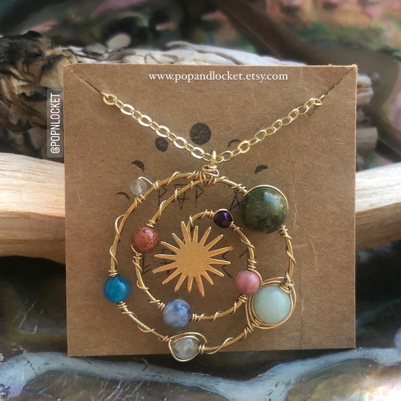 Solar System Jewelry - Etsy