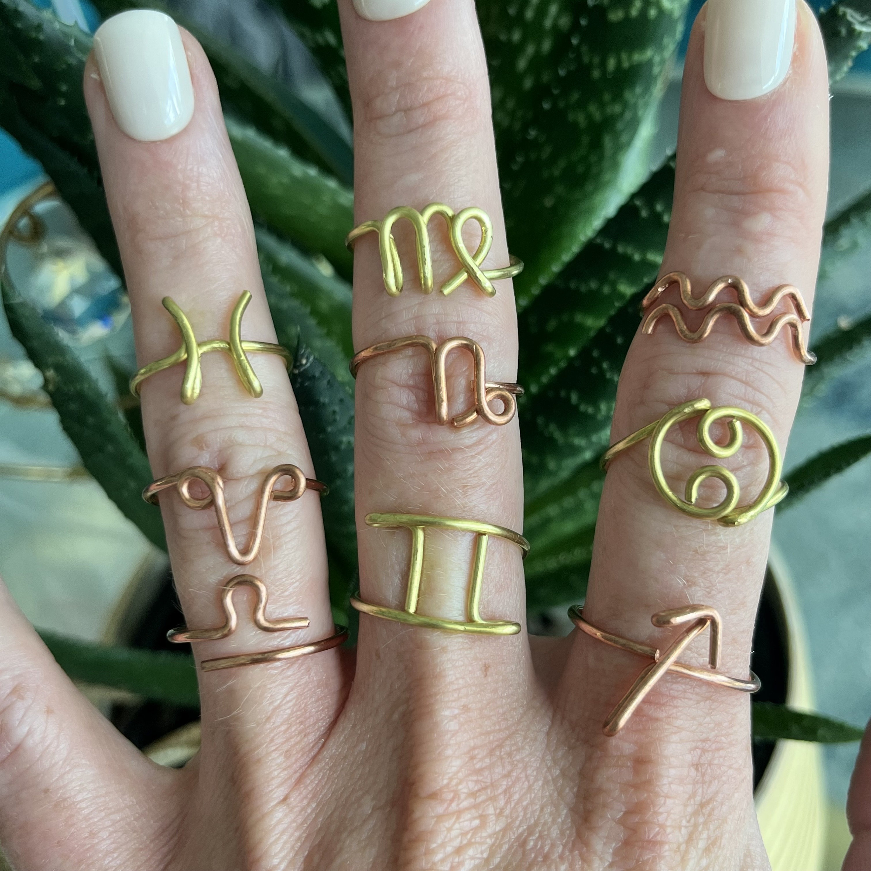 Zodiac signs rings 60 photos - Youhoroscope.com