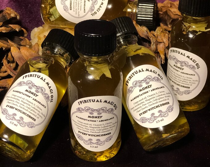 Money Oil - Wiccan ~ Pagan ~ Witchcraft ~ Manifestation ~ Divination ...