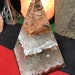 Stones of Heaven Orgone Pyramid ~ Azurite, Howlite, Selenite, Rainbow ...
