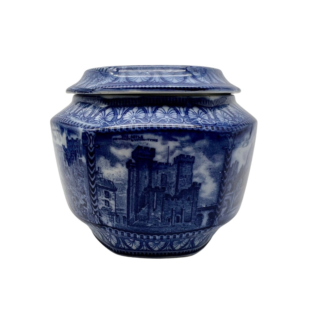 Antique Ringtons Tea Ltd Ceramic Tea Caddy - Newcastle Upon Tyne ...