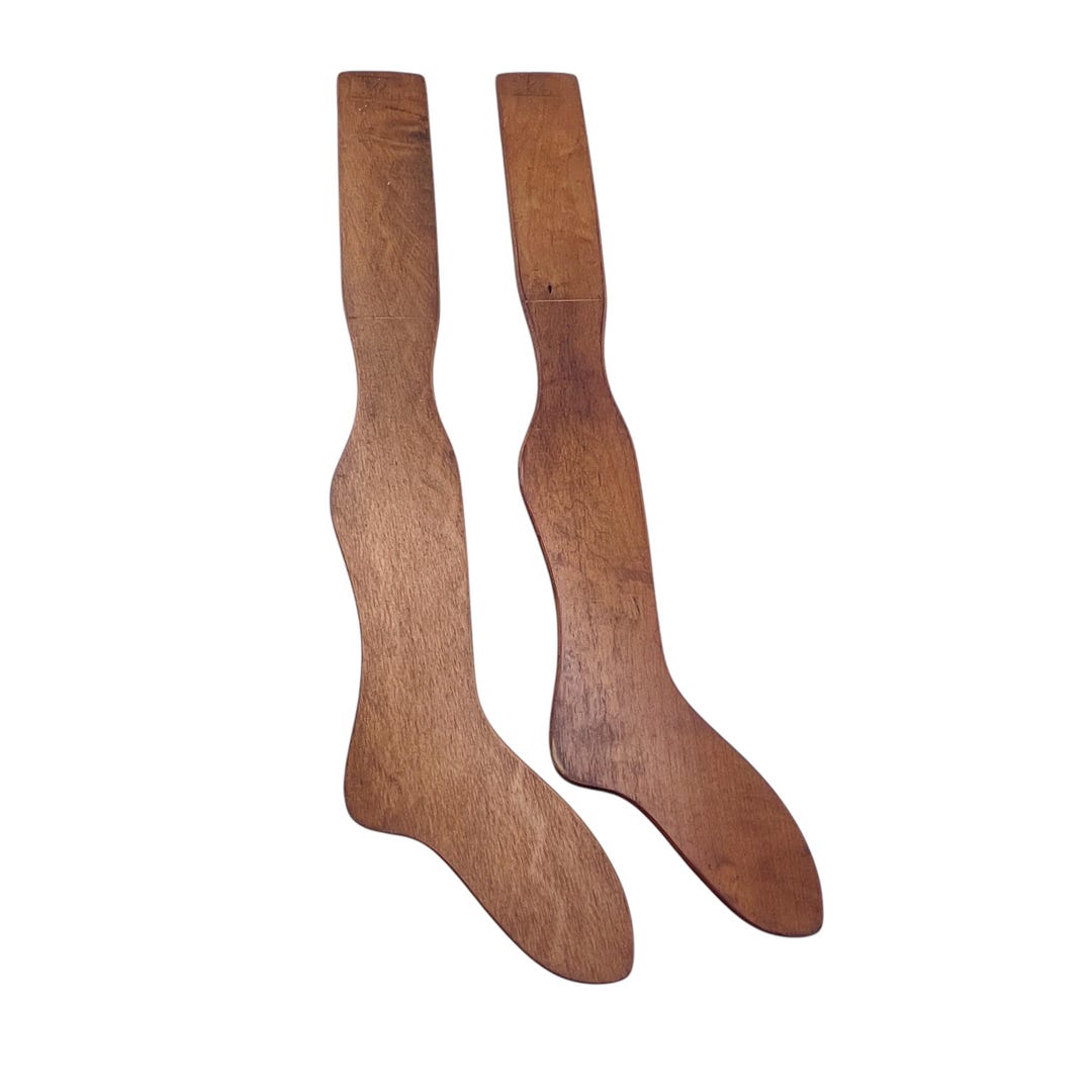 Antique Pair of C.S.B. Co Ltd Large Sock Driers - Sock Blockers ...