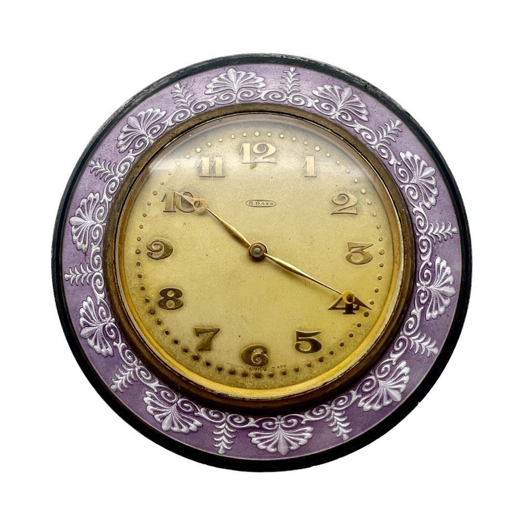 Antique 8 Day Clock - Decorative Surround - Horology - Etsy