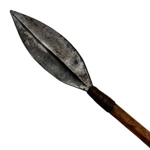 Antique Small Spear - Pointing Stick - Oak - Etsy