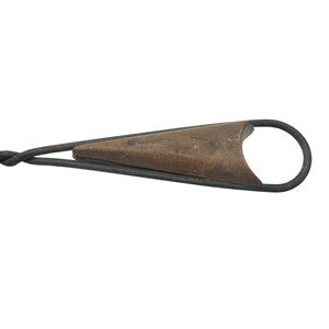 Antique Iron Rest With Wooden Handle - Trivet - C1910 - Home Decor ...