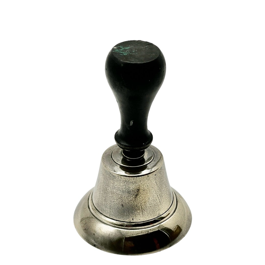 Antique Small Brass Hand Bell - Home Decor - Bell Ringing - Campanology ...