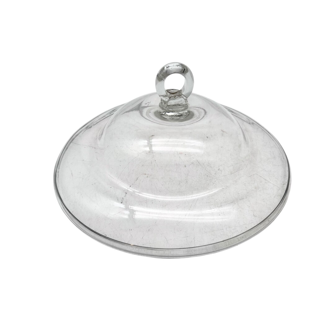 Antique Victorian Glass Bell Smoke Deflector - Cloche - Home Decor - Etsy