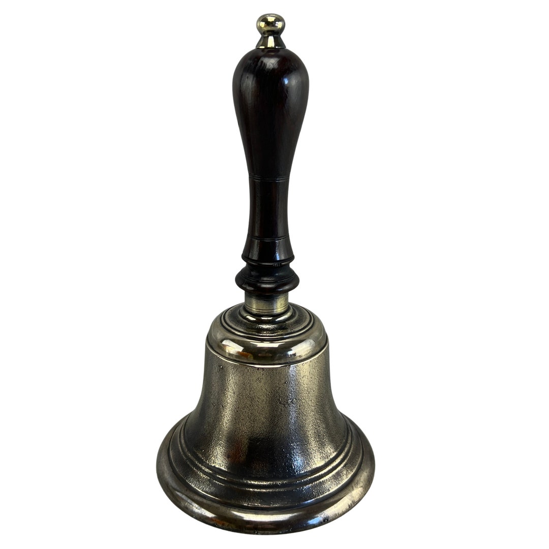 Antique Heavy Large Hand Bell - Edwardian - Etsy Australia