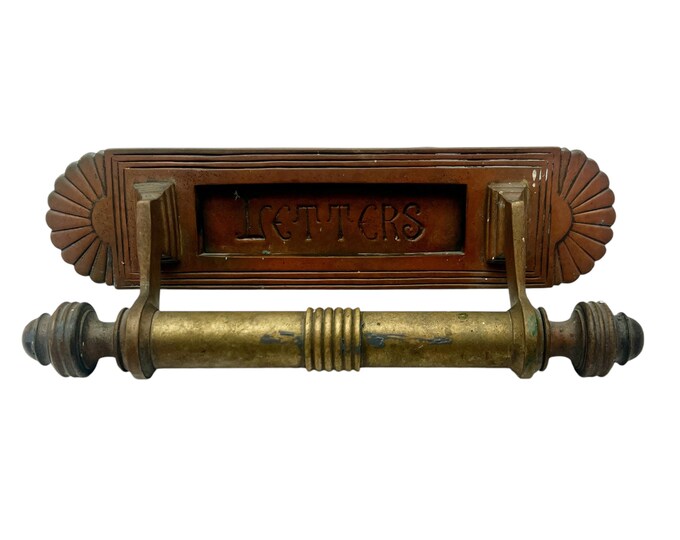 Antique Victorian Brass Letter Box - Letters - Door Furniture - Home ...