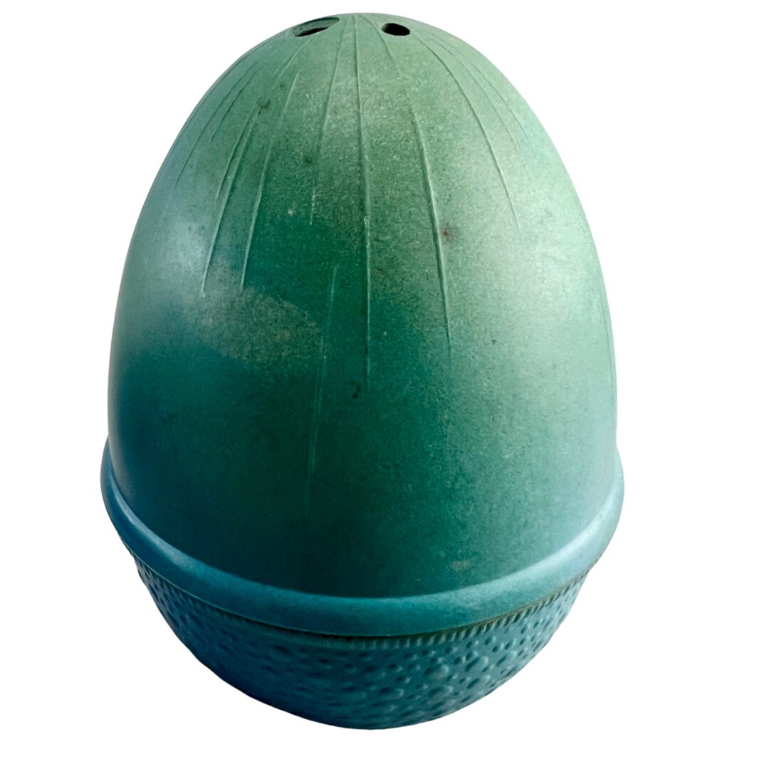 Vintage Blue/green Bakelite Acorn Shape Wool Holder and Needle Gauge ...