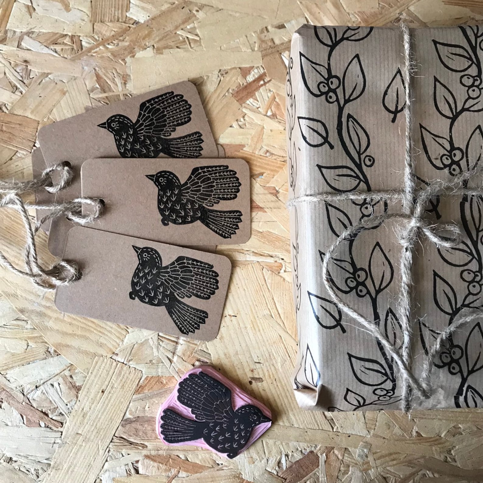 Rubber Stamp Bird Hand Carved Stamp Mounted or Unmounted - Etsy