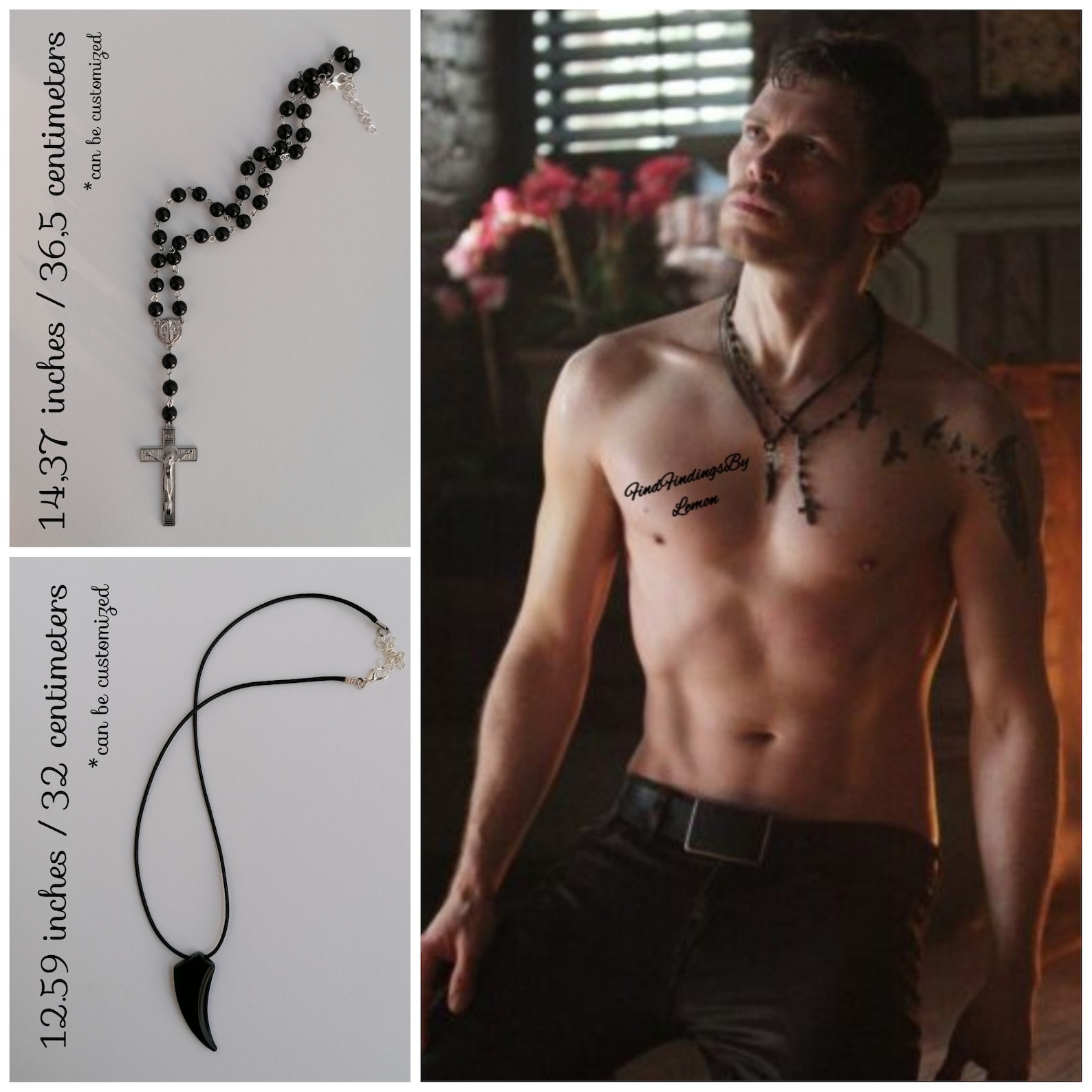 The Originals Jewelry / Klaus Mikaelson Necklace / the Vampire | Etsy