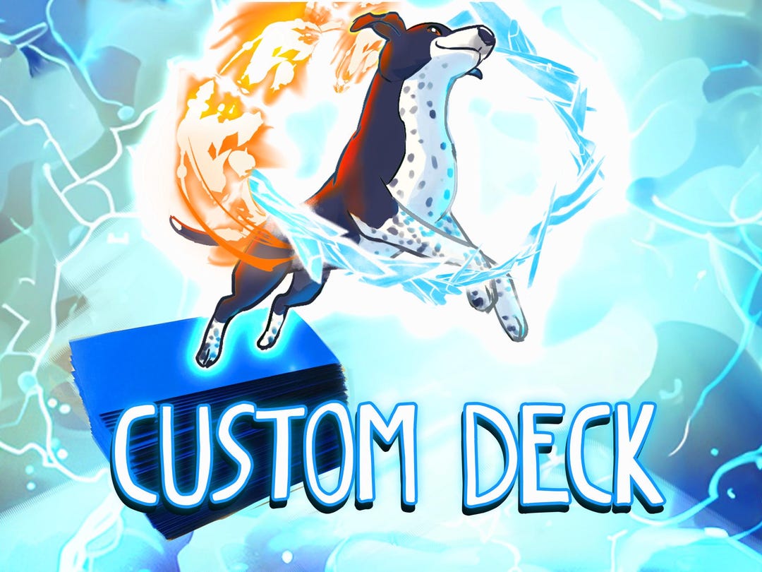Full Custom Playable Pokémon Deck Featuring You and Your Pets! - Etsy