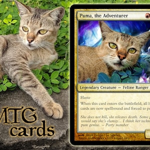 Custom Pokémon Card From PHOTO - Etsy