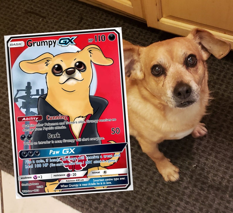 Custom Full Art Pokemon Card Etsy