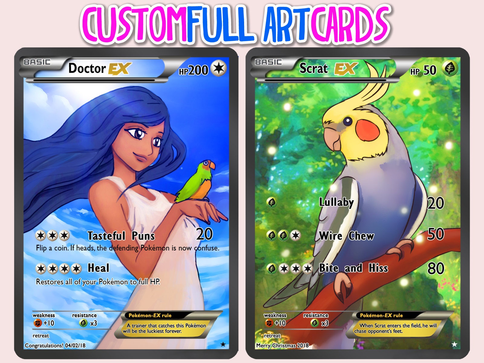 Custom FULL ART Pokemon Card Custom FULL ART Pokemon Card