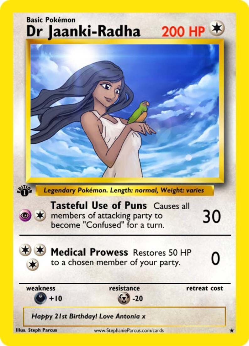 People as pokemon cards | Etsy