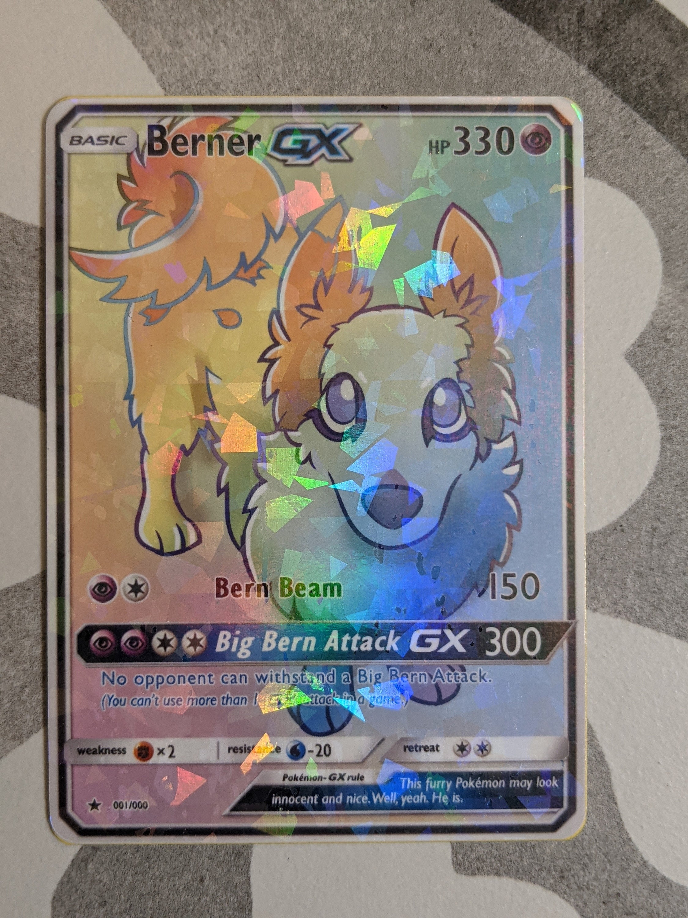 Holographic Pokémon Card