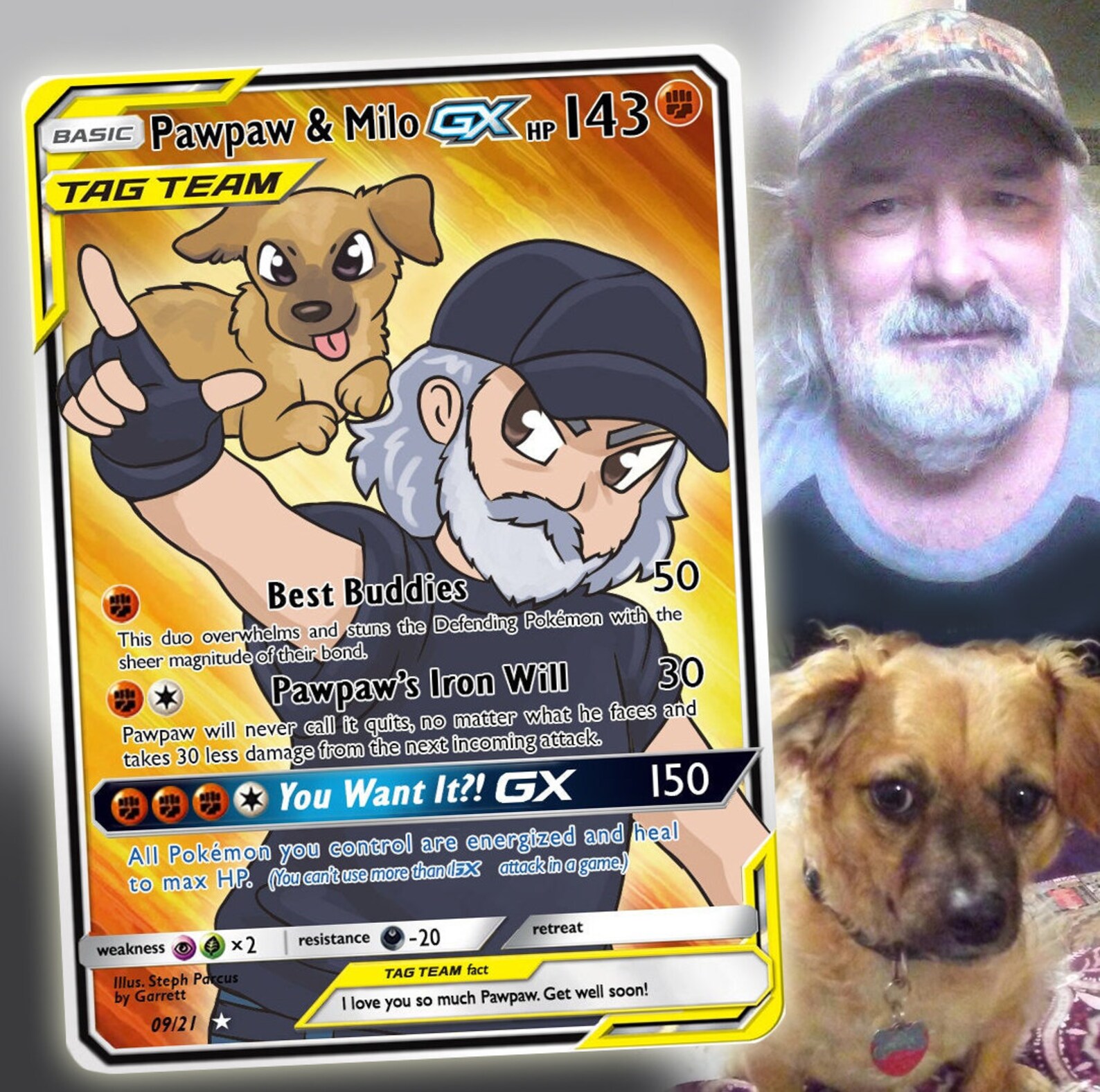 Tag Team Custom Pokémon Cards - Etsy