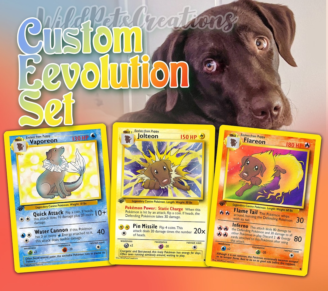 Custom Eevolution Set - Etsy