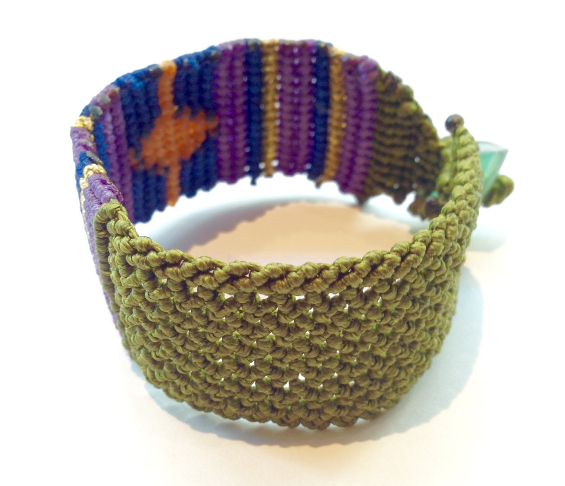 Macrame Bracelet Macrame Jewelry Friendship Macrame | Etsy