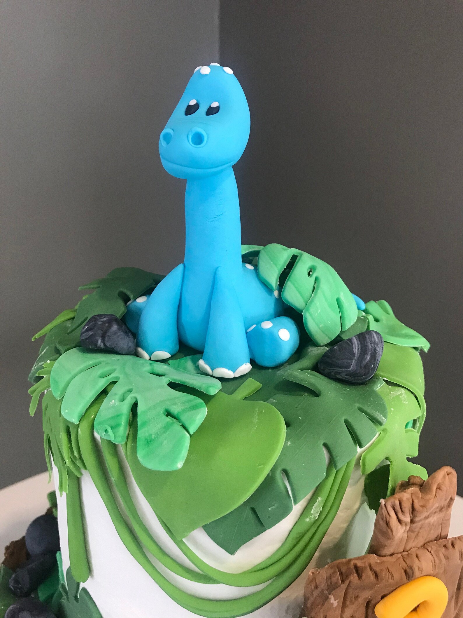 Fondant Dinosaurs Cake Toppers - Etsy