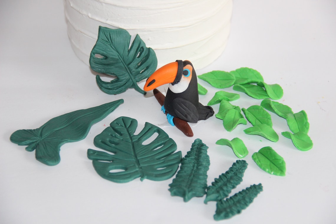 Fondant Toucan Cake Topper - Etsy