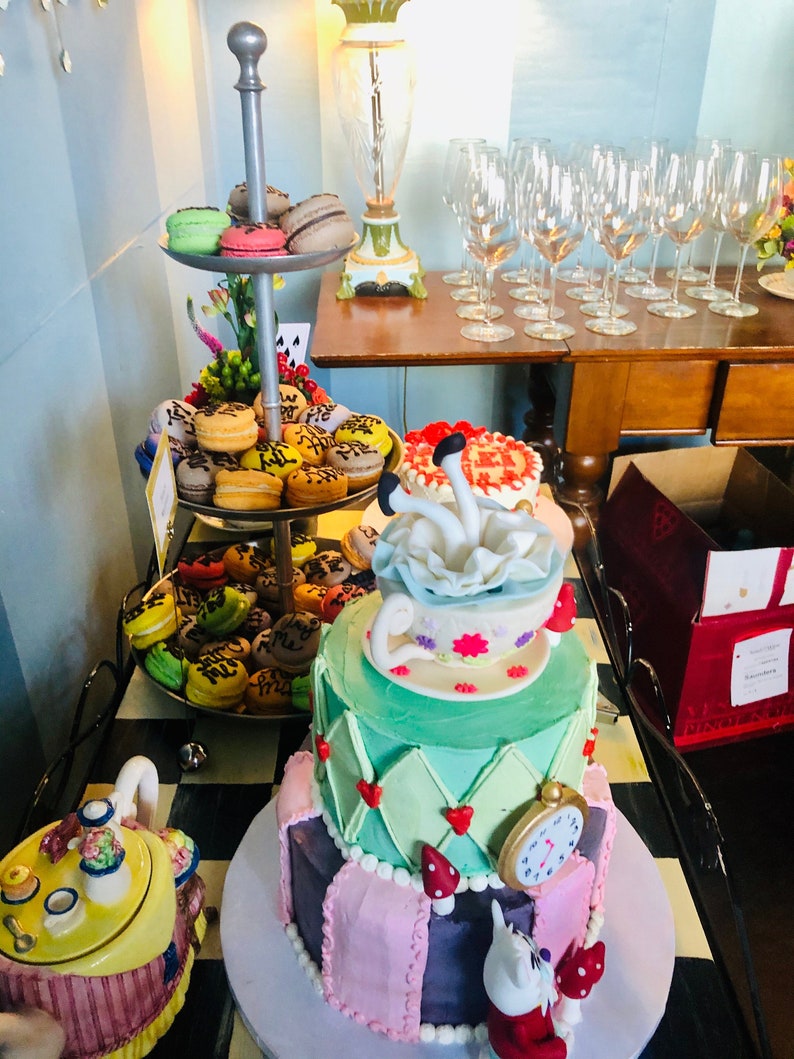 Fondant Tea Cup Rabbit Cat Lock Cake Topper - Etsy