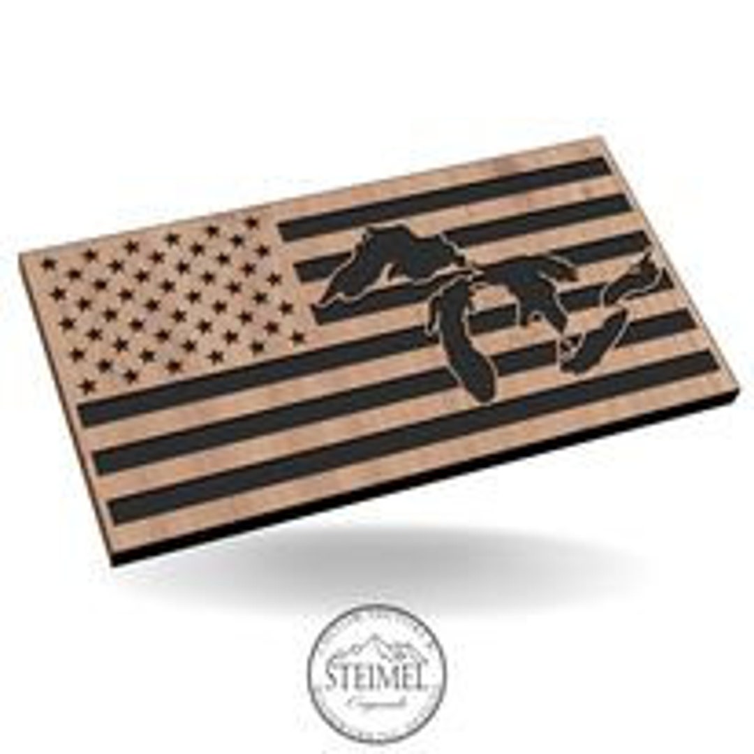 Great Lakes Flag, American Flag, USA, Michigan, Lake Michigan, Great ...