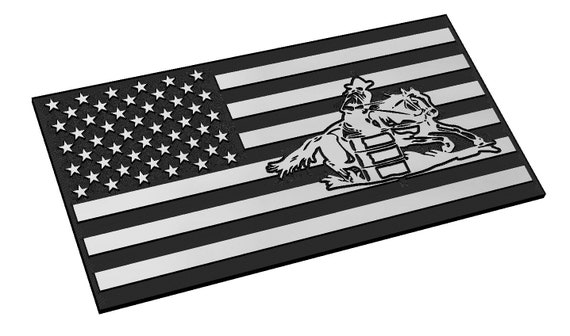 Barrel Racing American Flag SVG Rodeo Cowgirl Cowboy | Etsy
