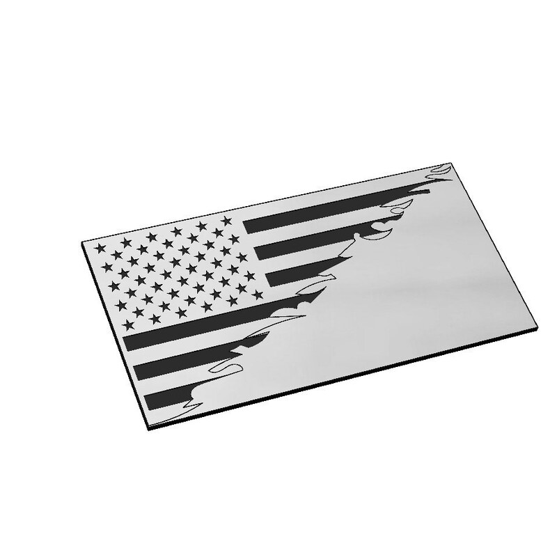 Tattered Flag Svg - Etsy