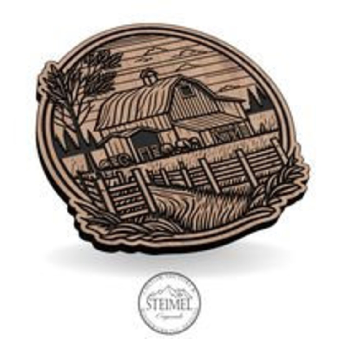 Farm Scene Sign SVG , Laser Engraving, CNC, Cricut - Etsy