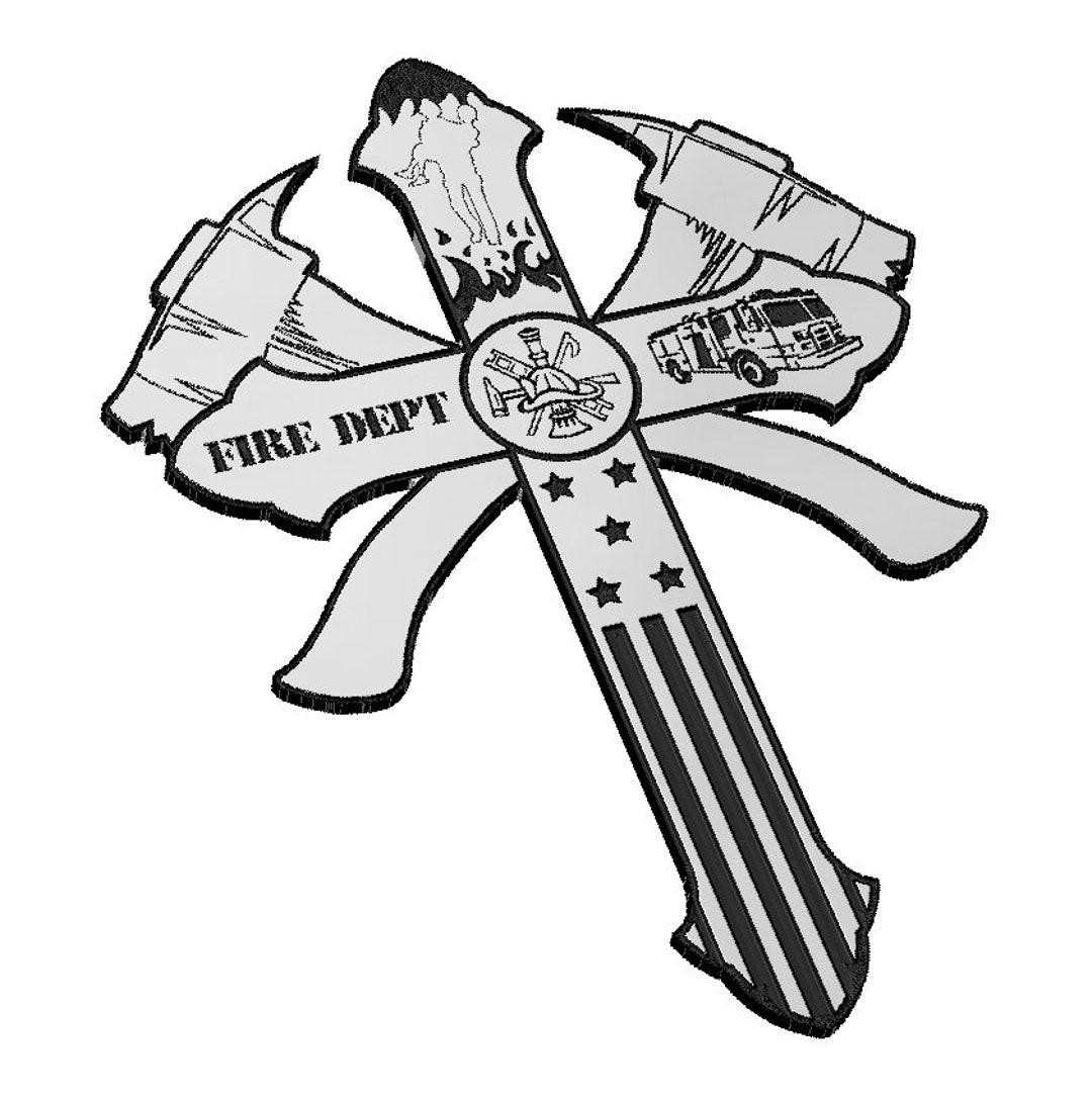 Fire Department Cross SVG, Christian, Fire and Rescue, Maltese Cross ...