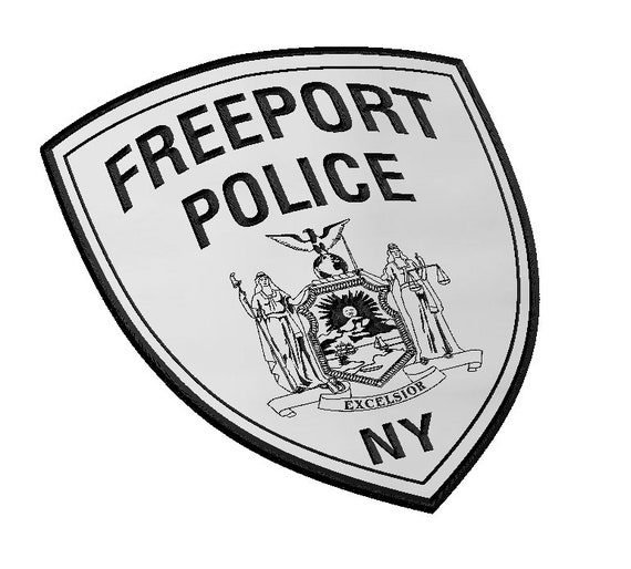 Digital Prints Art & Collectibles Vector Patch Freeport New York Police ...