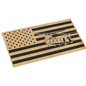 Chinook Helicopter American Flag SVG, Military, Pilot, Patriot, Veteran ...
