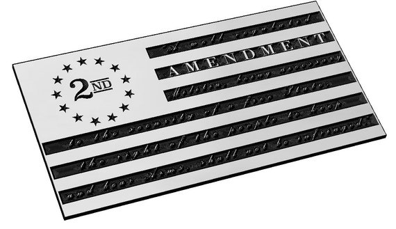 2nd Amendment Betsy Ross American Flag Sign SVG 2A Bill of - Etsy