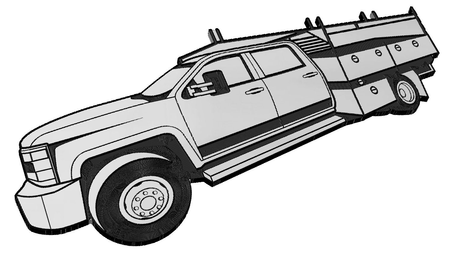 Work Truck SVG, Service, Diesel, Powerstroke, Electrician, Mechanic ...