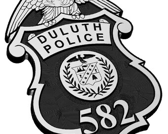 Police Department Badge Svg | Etsy