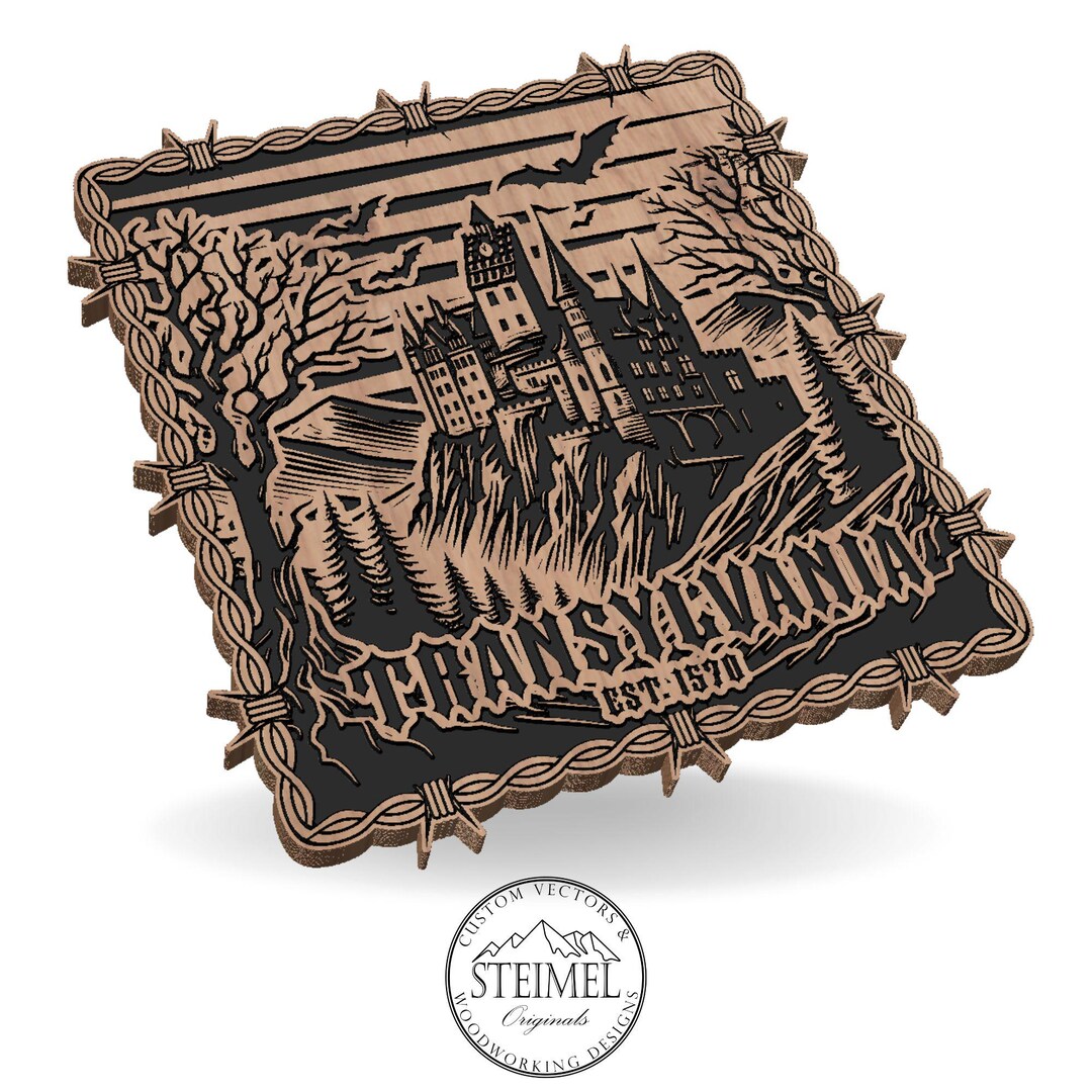 Haunted City Transylvania Sign, Spooky, Halloween, Holiday, 1570 ...