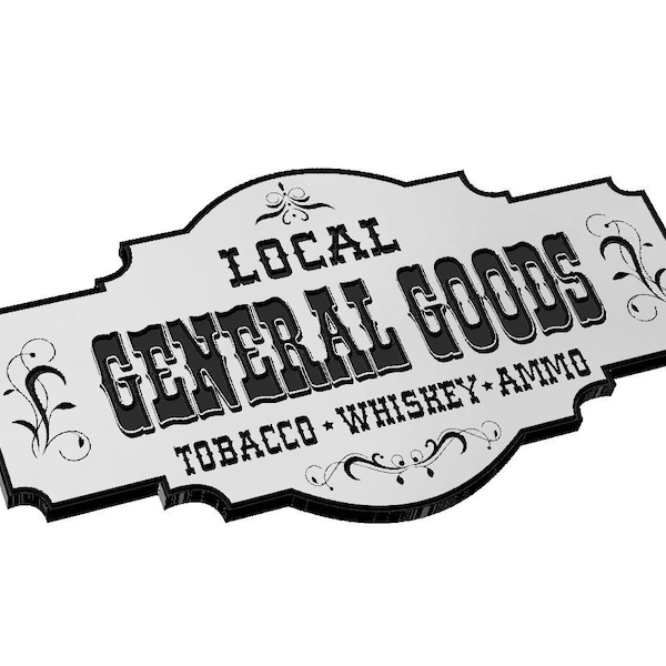 Western Store Signs - Etsy