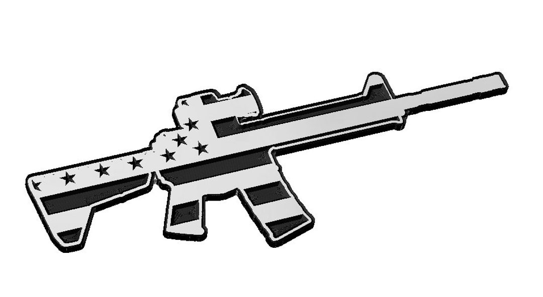 American Flag AR-15 Sign SVG, Patriotic, Usa, 2a, Military, Veteran ...